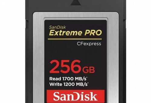 Sandisk extreme PRO 256 GB CF express 1700/1200 TY