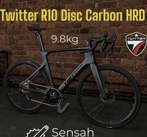 Шоссейный Велосипед Twitter R10 Disc Carbon HRD