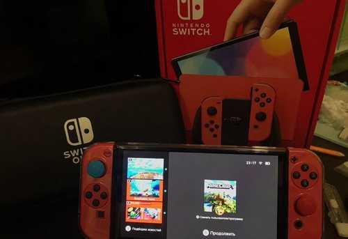 Nintendo Switch oled с играми