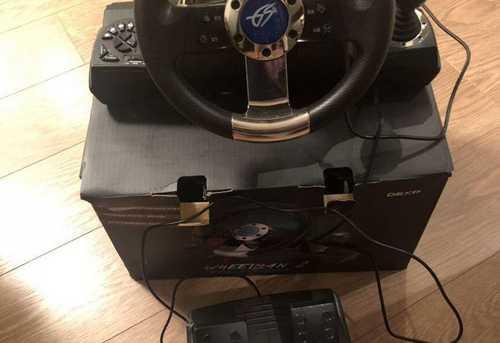 Игровой руль Dexp Wheelman 2