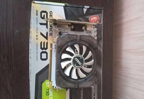 Видеокарта msi geforce gt730 2GB