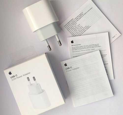 Адаптер apple 20w   кабель types lights