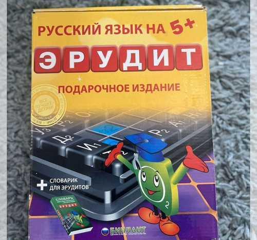 Настольная игра эрудит (подарочное издание)