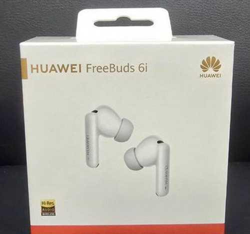 Беспроводные наушники Huawei freebuds 6i белый