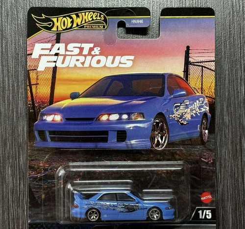 Hot wheels premium fast furious