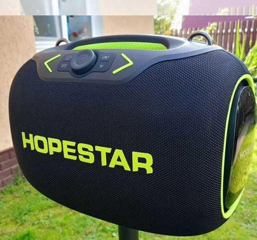 Колонка Hopestar party box 120 ватт 2 микрофона