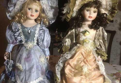 Коллекционные фарфоровые куклы новые