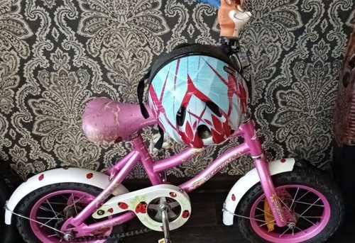 Велосипед детский со шлемом