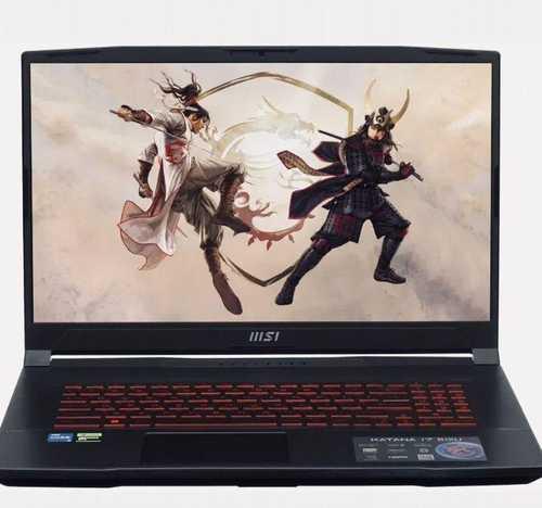 17.3" Ноутбук MSI GF76 Katana B12UCX (игровой)