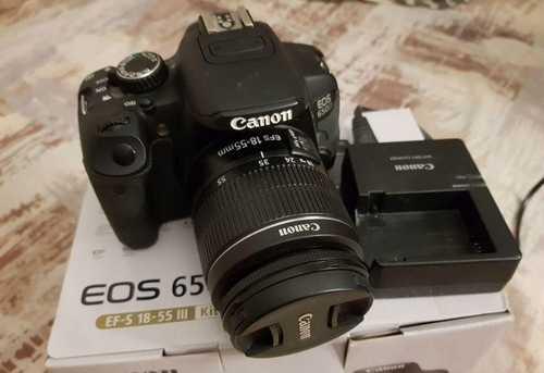 Зеркальный фотоаппарат Canon 650D Kit