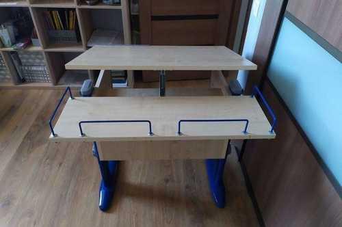 Письменный растущий стол для школьника Деми