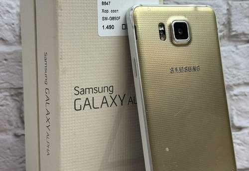 Samsung Galaxy Alpha SM-G850F 32GB Gold