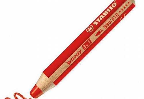 Цветной карандаш Stabilo Woody, 3 в 1: цветной кар