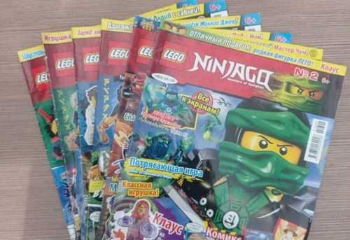 Lego Ninjago журналы с минифигурками