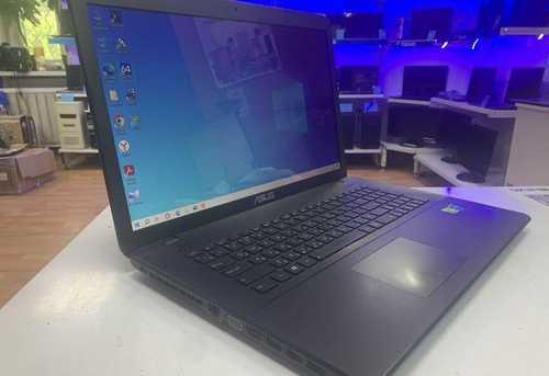 Ноутбук Asus 17.3" i5 6gb GF 820M 2gb большой экра