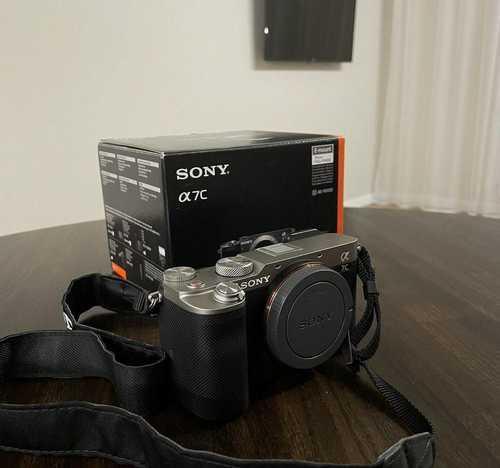 Sony alpha a7c body