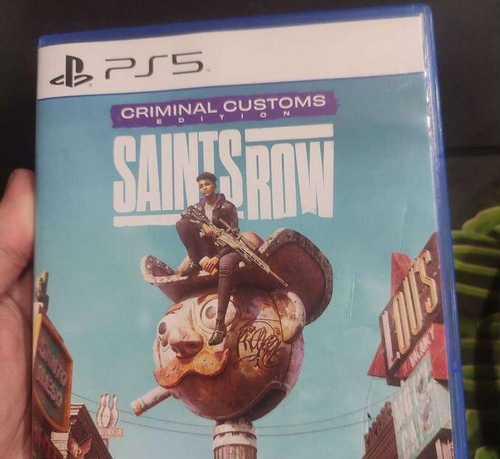 Saints Row ps5 Criminal customs