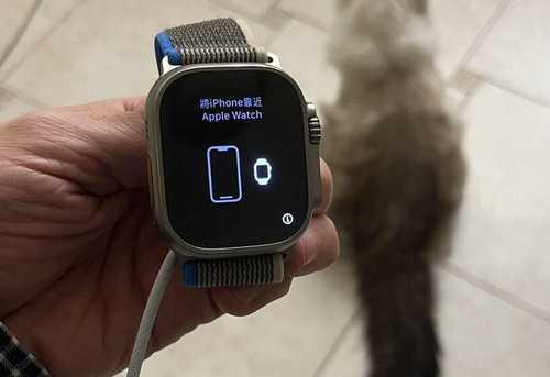 Apple watch ultra 49mm titanium case