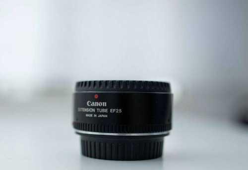 Canon EF25 extension tube