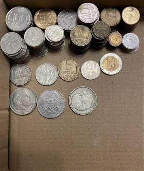 Монеты разные (ссср и зарубеж)