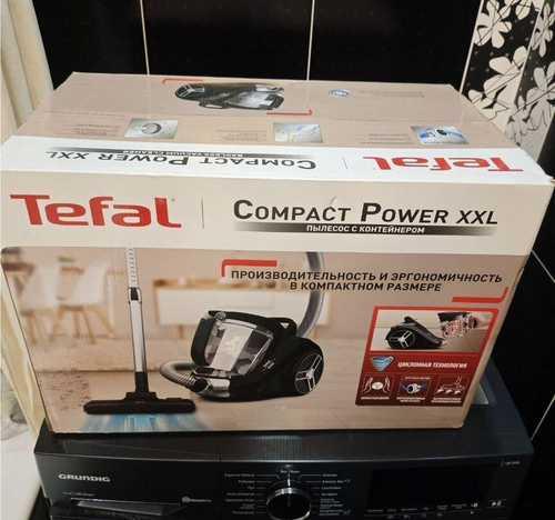 Пылесос Tefal TW4825EA черный Новый