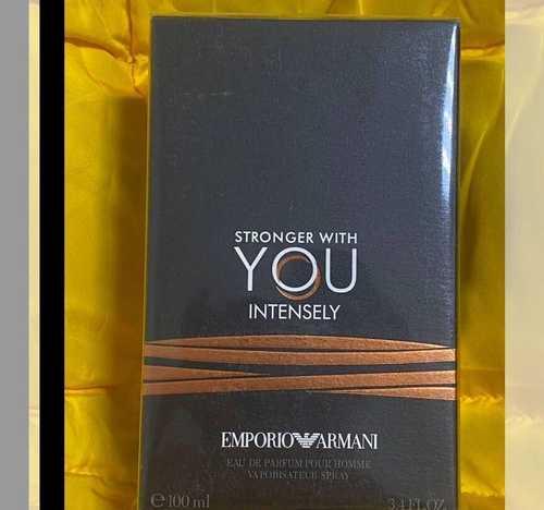 Armani stronger with you intensely