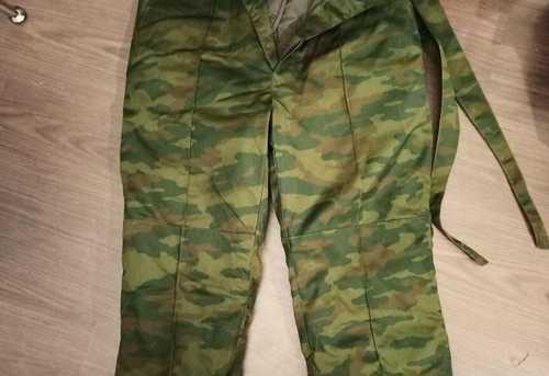 Военный костюм зимний штаны ватные камуфляж