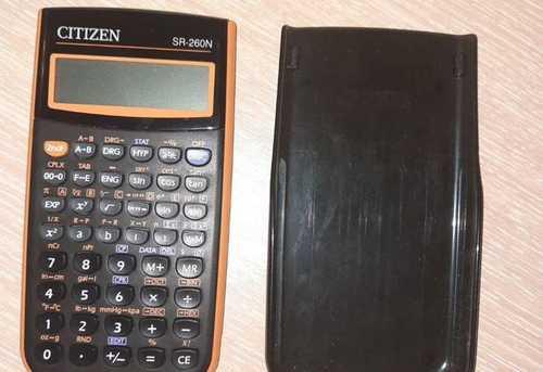 Калькулятор citizen sr 260N
