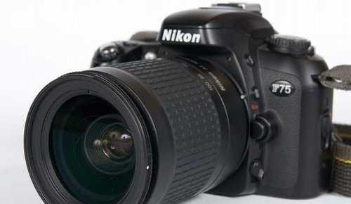 Пленочный фотоаппарат nikon f75