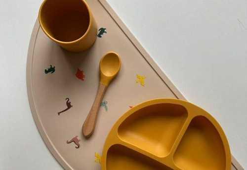 Новые наборы силиконовой посуды детские