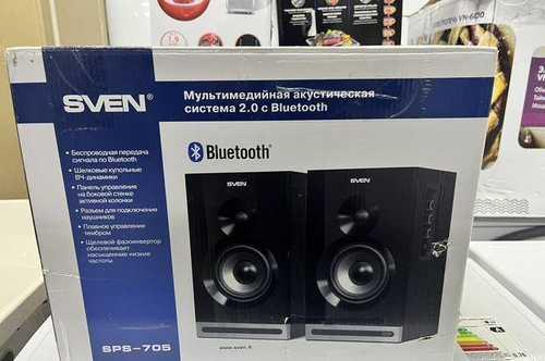 Колонки 2.0 sven SPS-705 40 Вт, Bluetooth