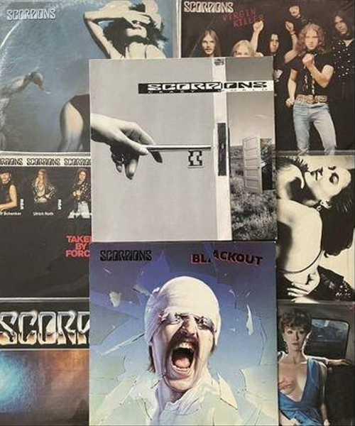 Scorpions виниловые пластинки, оригиналы