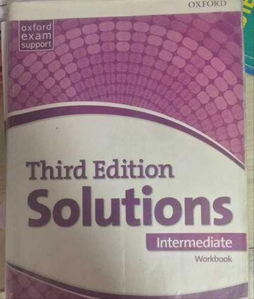 Solutions third edition. Intermediate. Workbook