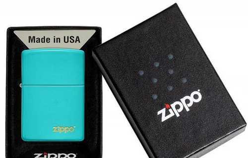 Зажигалка Zippo 49454ZL Classic Flat Turquoise