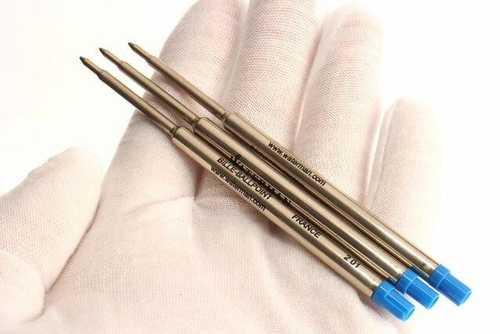3шт) Waterman Шариковый Стержень Ручки Синий 0,5мм
