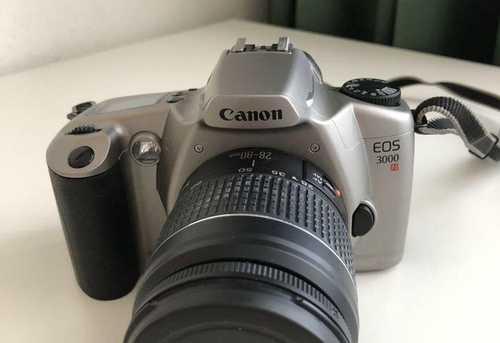 Фотоаппарат плёночный зеркальный Canon EOS 3000 N