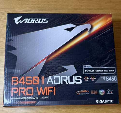 Материнская плата B450 I Aorus Pro WiFi