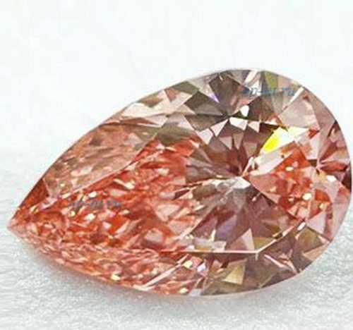 Бриллиант CVD pear (2.02ct fancy vivid pink/VS1)