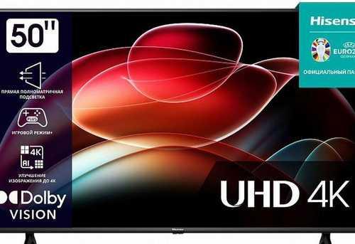 50" Телевизор Hisense 50A6K, dled, 4K Ultra HD