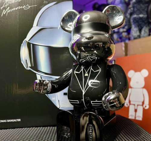 Мишка Bearbrick 70 см Daft Punk