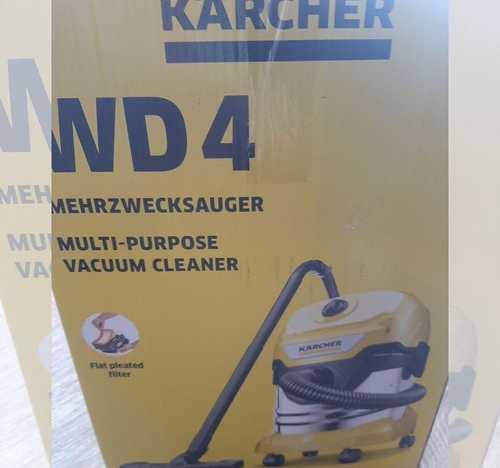 Моющий пылесос karcher WD 4