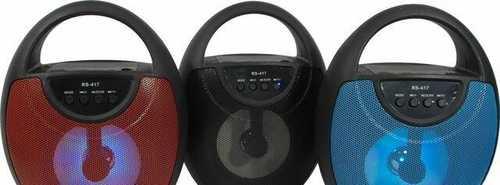 Bluetooth портативная акустика RS417 Черная