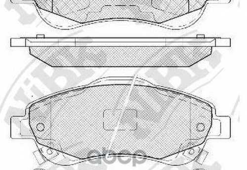 Колодки тормозные honda CR-V III 07- передние
