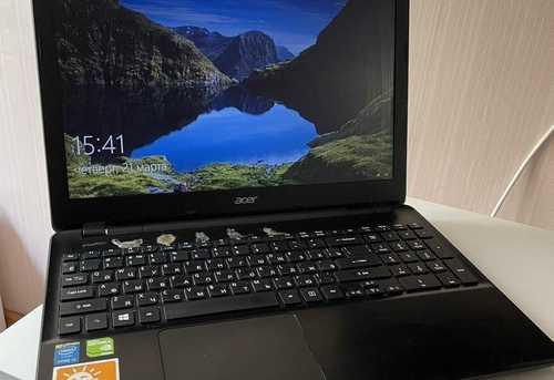 15.6" Acer Extensa 2510, 500 ГБ, Core i3-4030U, RAM 8 ГБ, Intel HD Graphics 4400