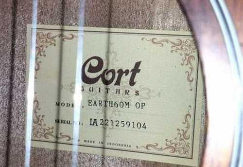 Акустическая гитара cort earth 60m op
