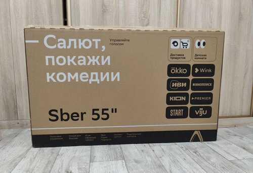 Sber SDX-55UQ5230T, 55"(139 см), UHD 4K