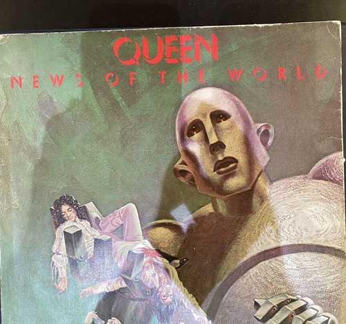 Queen " New Of The World" 1977 г. 1-st press Made