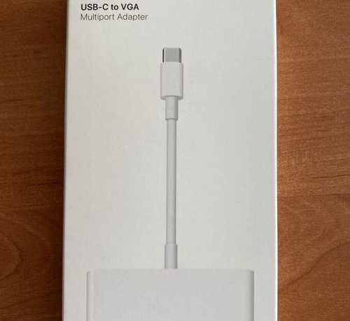 Переходник Apple multiport adapter USB-C to VGA