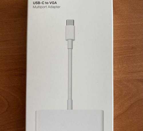 Переходник Apple multiport adapter USB-C to VGA