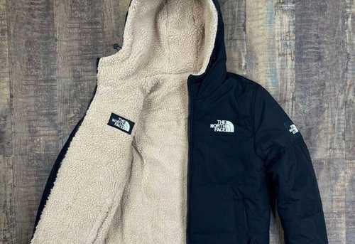 Куртка TNF с капюшоном двухсторонняя